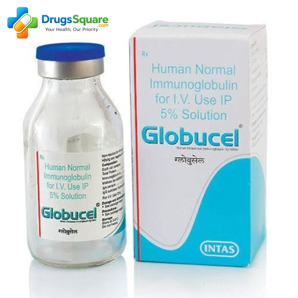 Buy Globucel Polyvalent Immunoglobulins 5gm Infusion Online