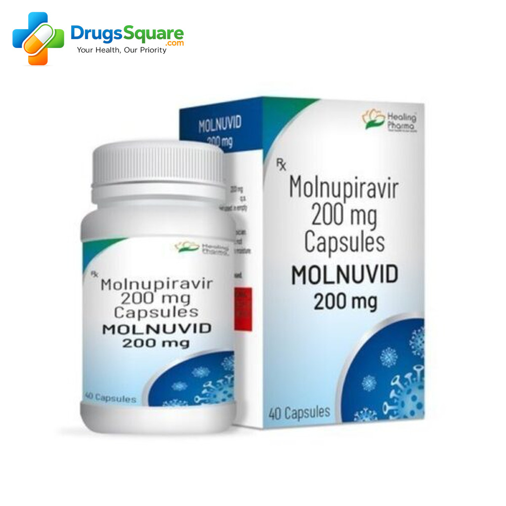 Buy Molnupiravir 200 mg Capsule Online At Affordable Price - Drugs Square